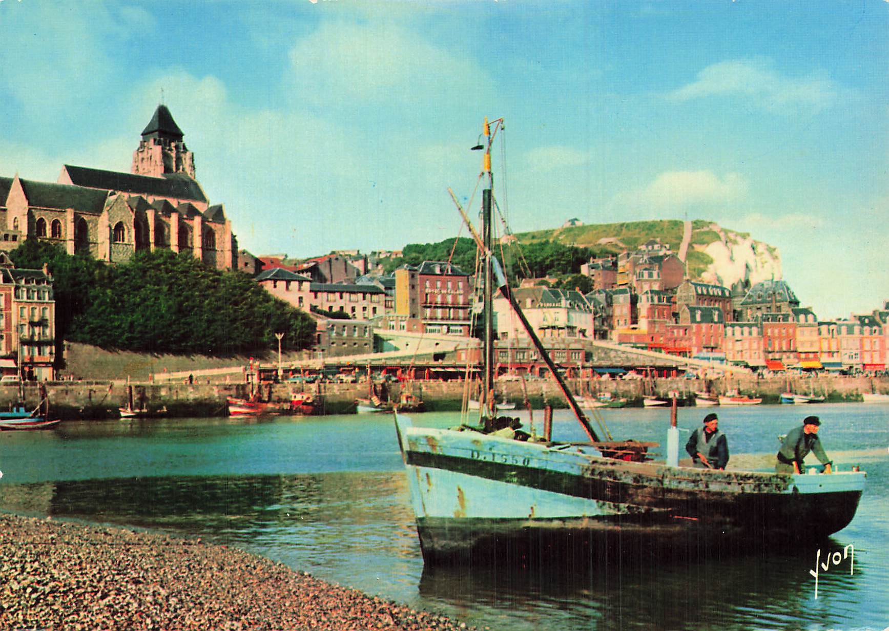 76 LE TREPORT LES QUAIS ET L AVANT PORT | eBay