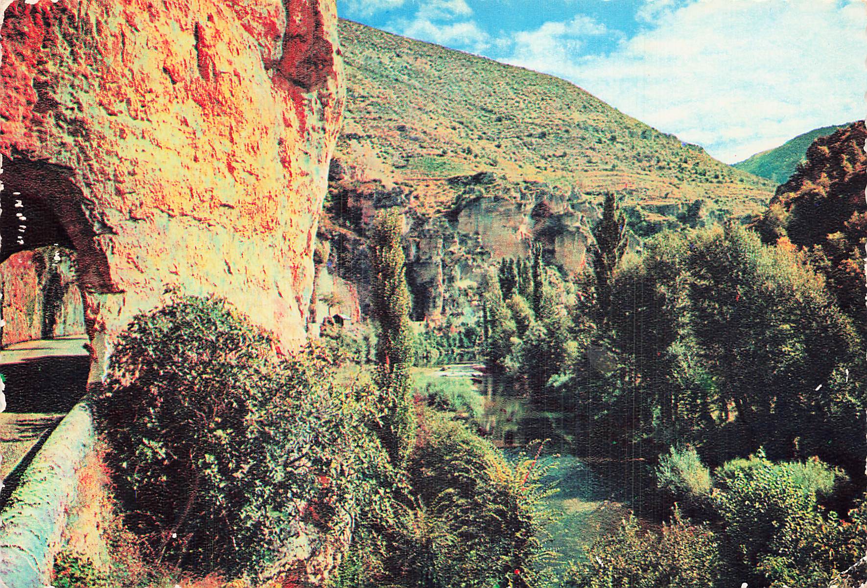 48 LES GORGES DU TARN TUNNEL DU CIRQUE DE POUGNADOIRES | eBay