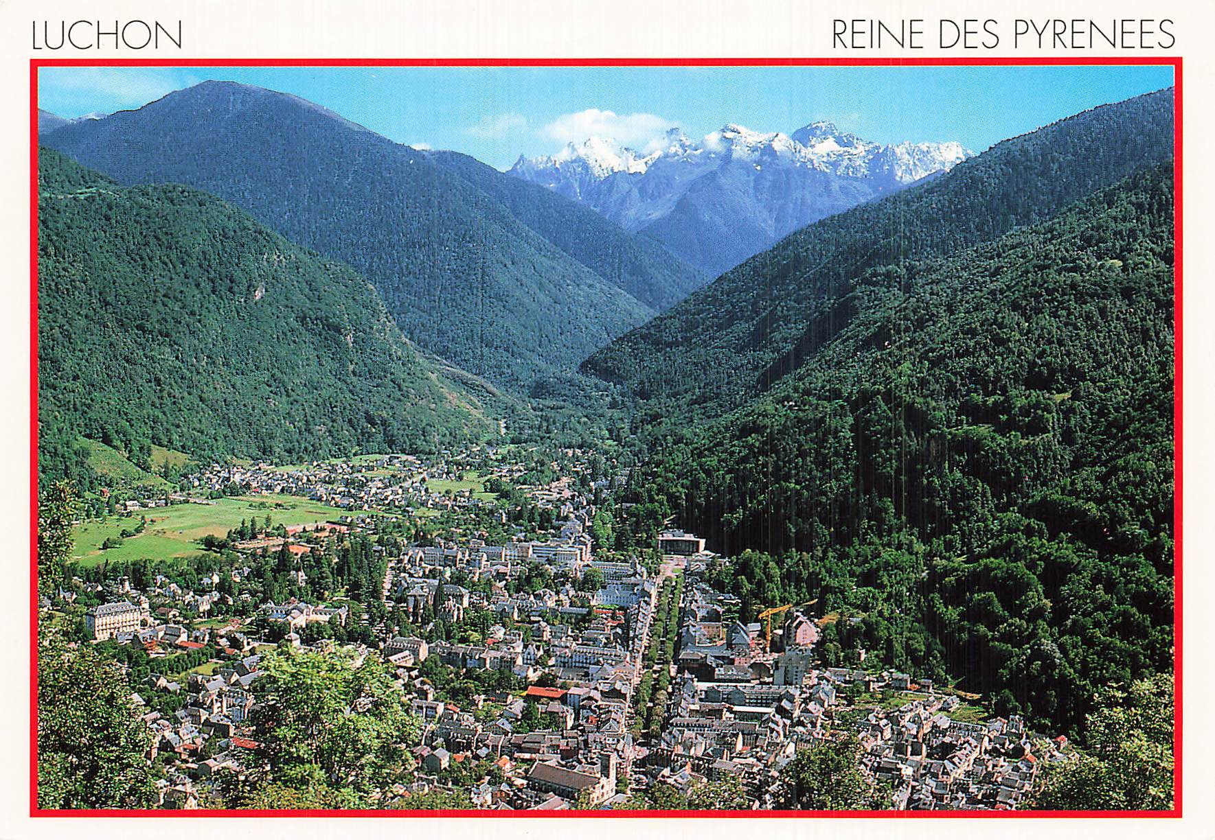 31 BAGNERES DE Luchon Vue Generale Et Les Pyrenees EUR 5,00 - PicClick FR