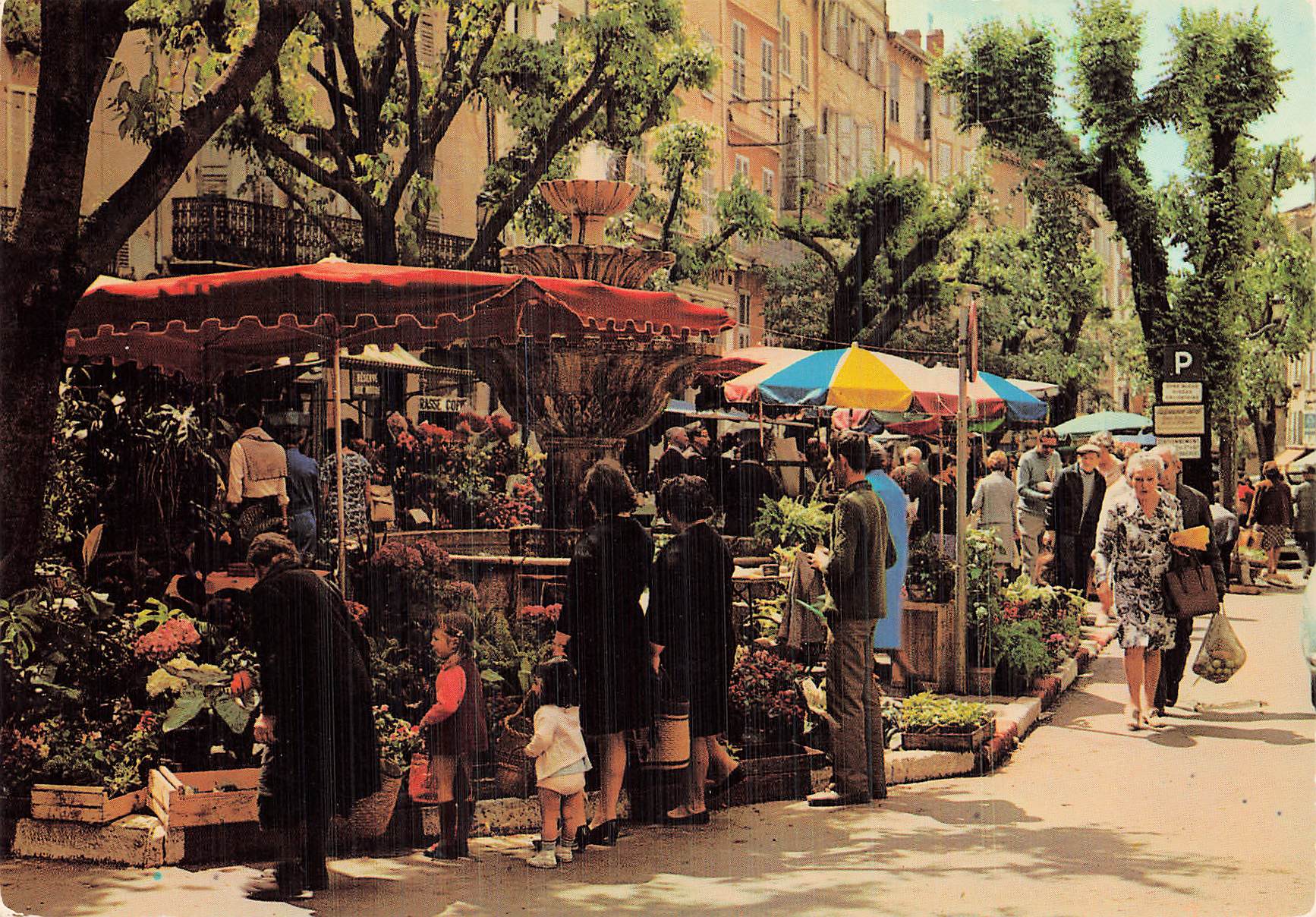 6 GRASSE LE Marche De La Place Aux Aires EUR 3,25 - PicClick FR
