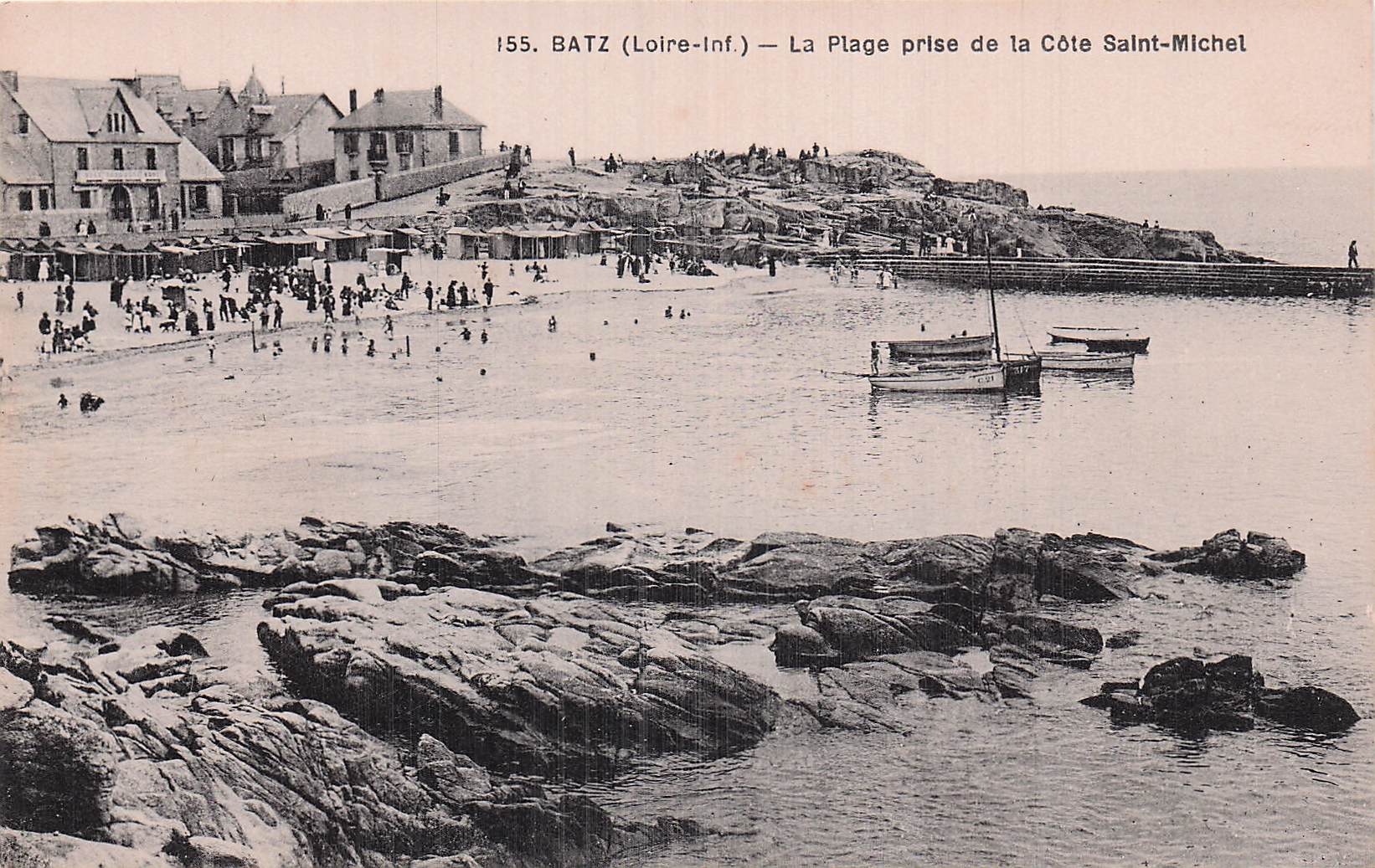 44 BATZ SUR Mer La Plage Prise De La Cote Saint Michel EUR 5,90 ...